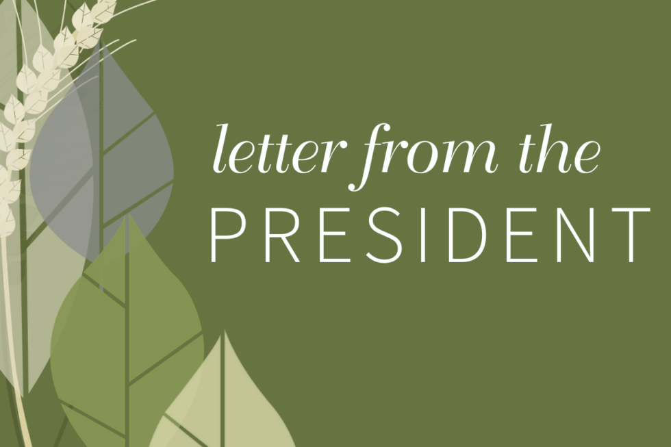 Letter From the President: Inspiring the Philanthropists of Tomorrow ...